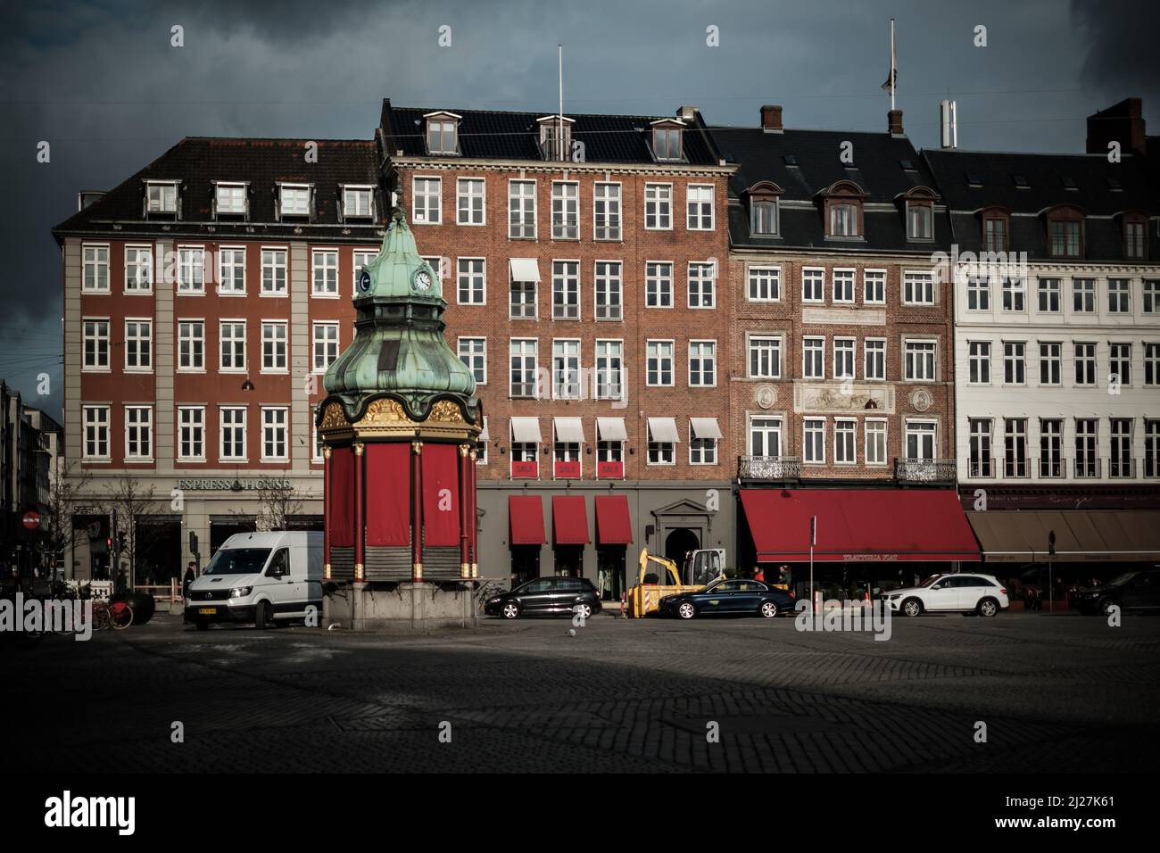 Pictures of daily life in Copenhagen, the capital city of Denmark Stock ...