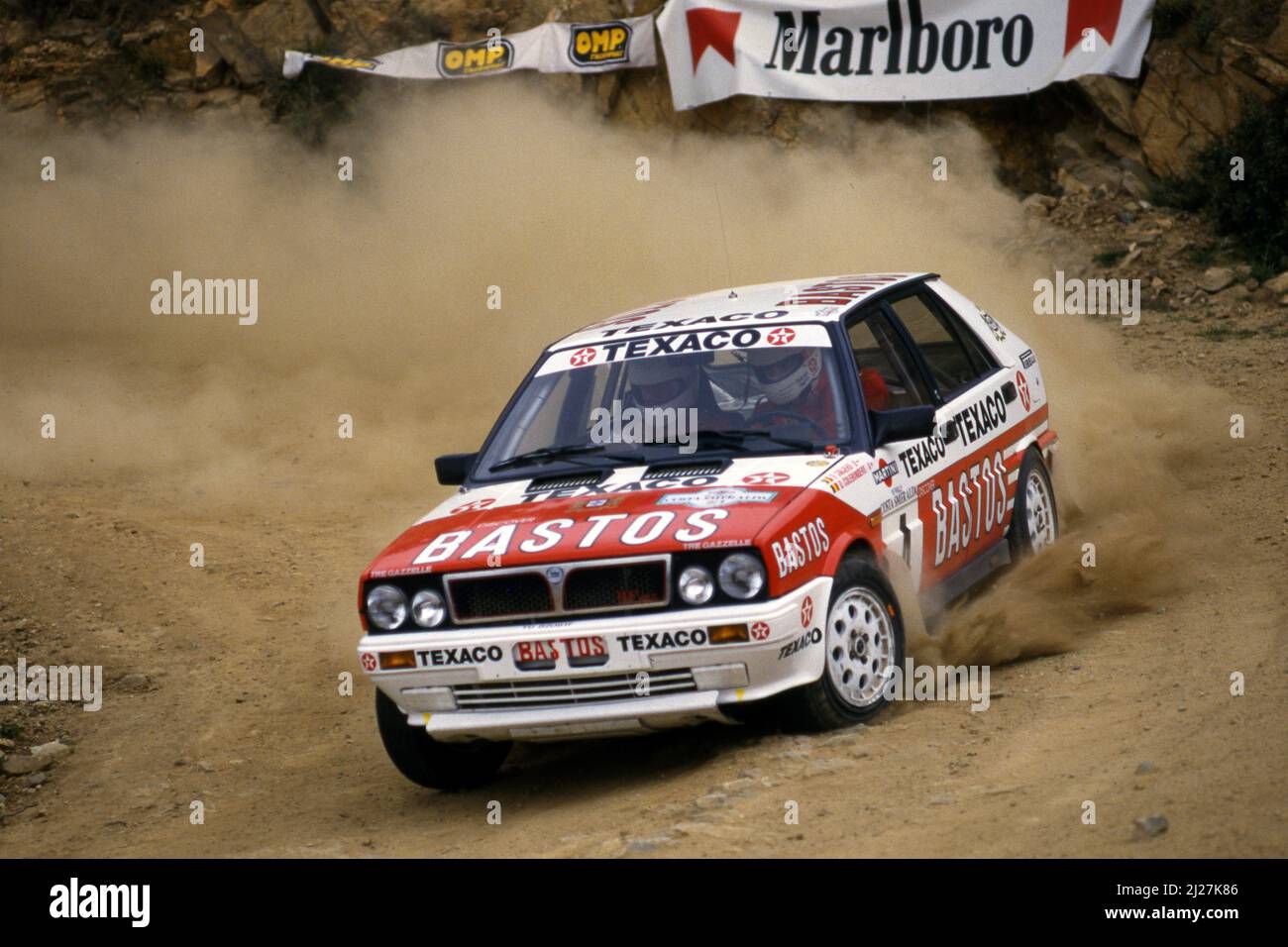 Patrick Snijers (BEL) Dany Colebunders (BEL) Lancia Delta HF 4WD GrA ...