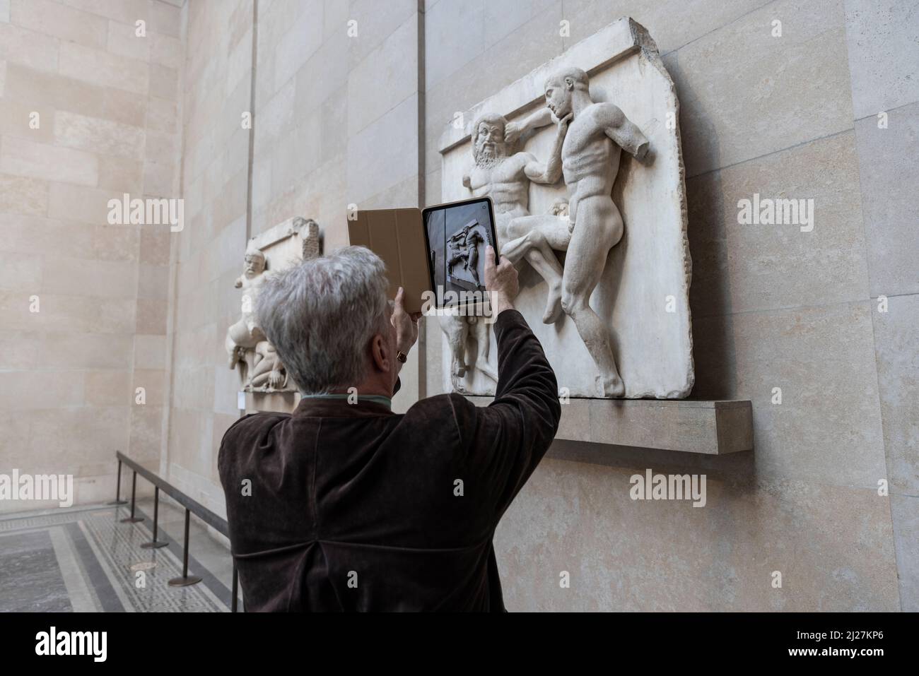 Digital Scanning of the British Museum Parthenon Marbles and Sculptures. Roger Michel, expert ...