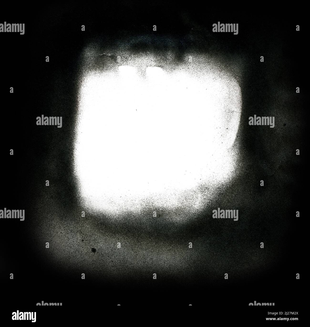 Eccentric, irregular and grainy photo frame useful as a layer for photo ...