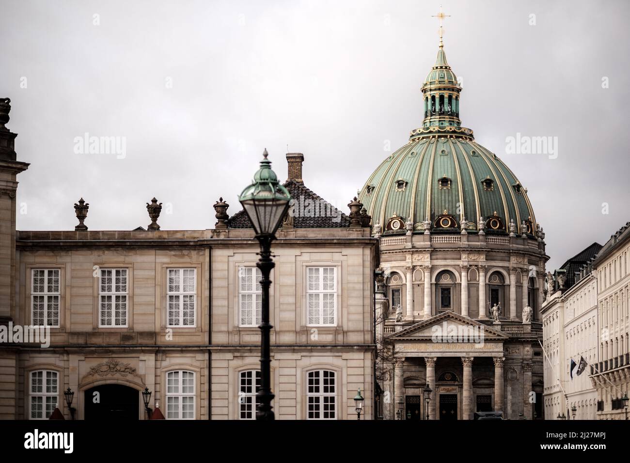 Pictures of Amalienborg Palace, official Royal residence, and ...