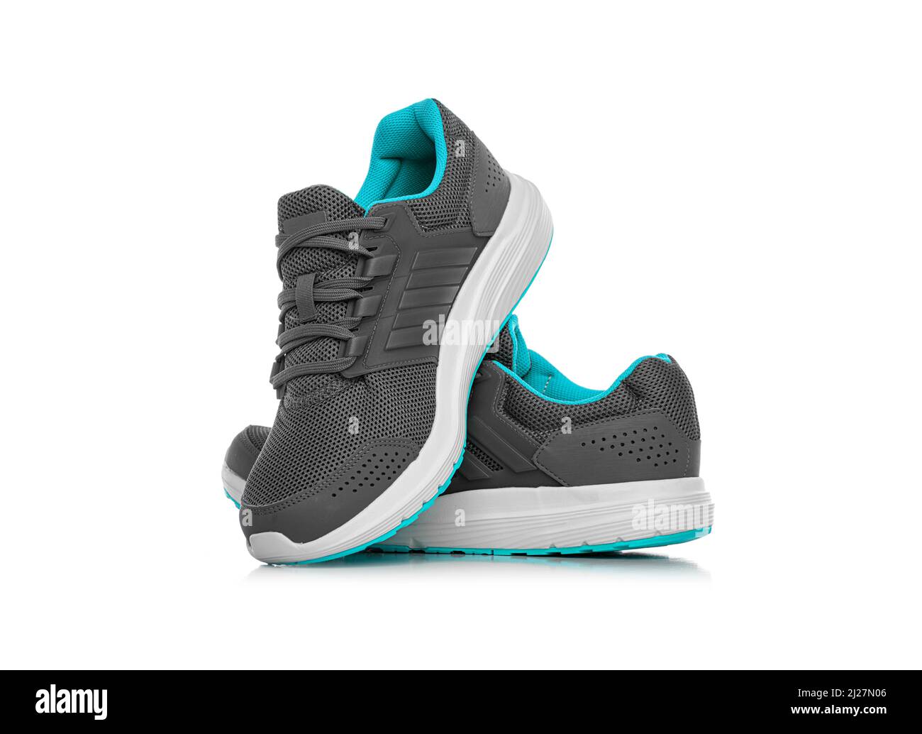 Sneakers isolated on the white background Stock Photo - Alamy