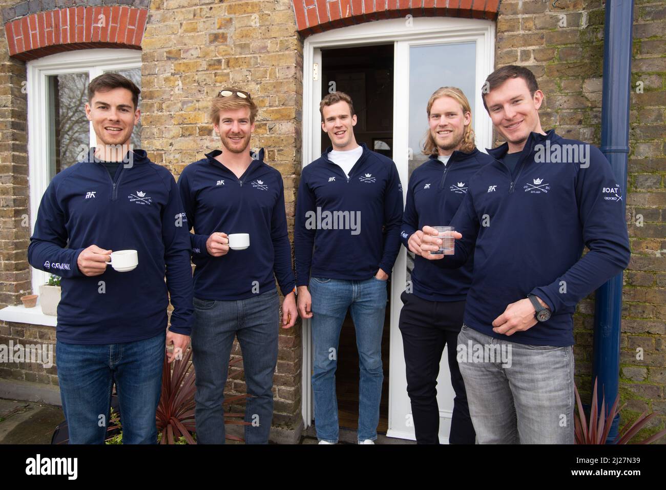 London, UK. 30th Mar, 2022. Angus Groom, Barnabe Delarze, Charlie Elwes ...