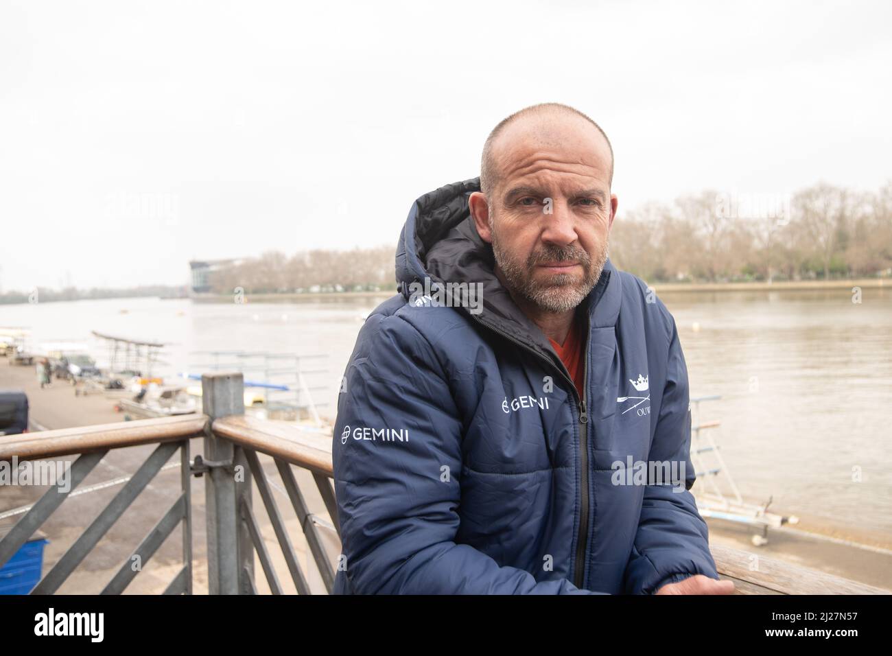 London, UK. 30th Mar, 2022. Coach Andrew Nelder.Oxford & Cambridge ...