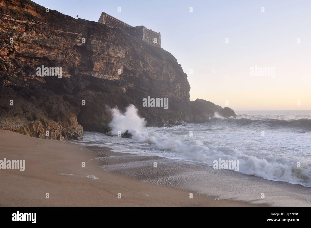 Fort of nazare hi-res stock photography and images - Alamy