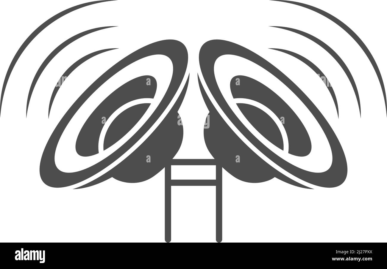 Speaker subwoofer icon design template illustration vector Stock Vector ...