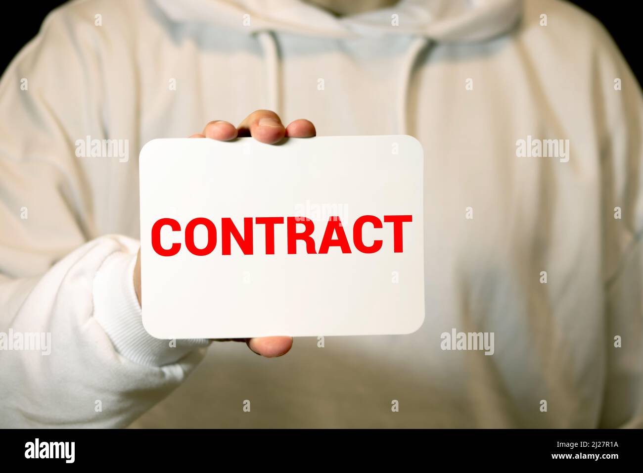 First contract hi-res stock photography and images - Alamy