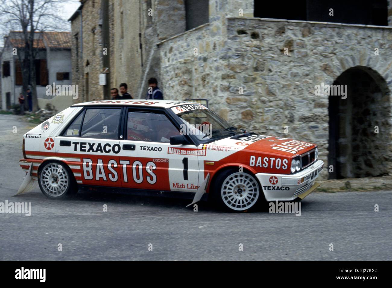 Patrick Snijers (BEL) Dany Colebunders (BEL) Lancia Delta HF 4WD GrA ...