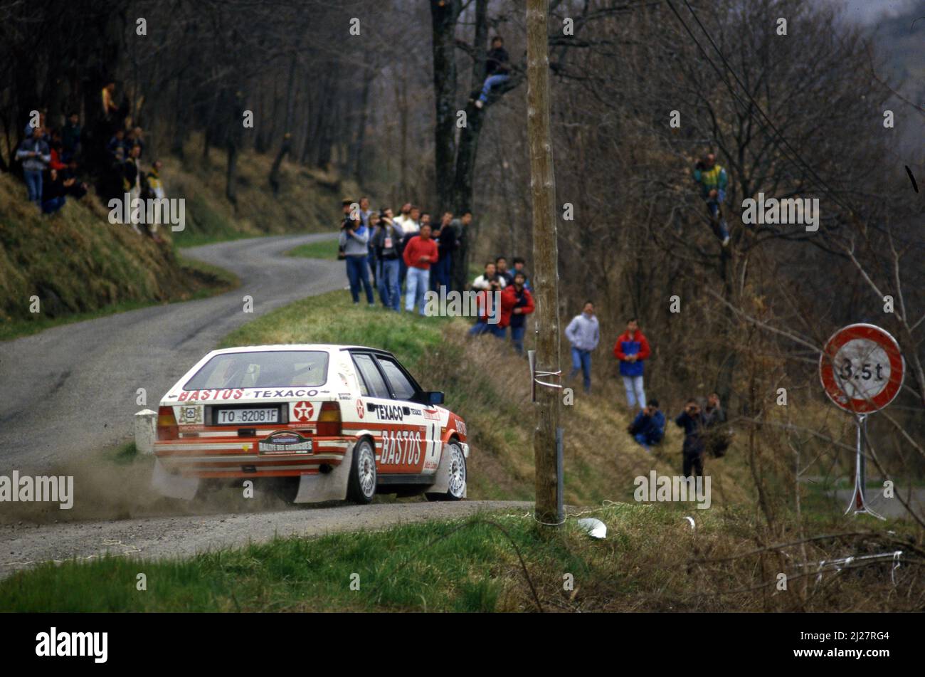 Patrick Snijers (BEL) Dany Colebunders (BEL) Lancia Delta HF 4WD GrA ...