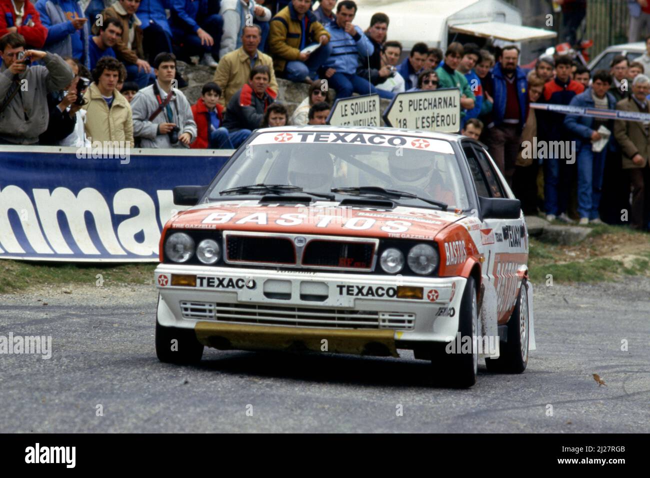 Patrick Snijers (BEL) Dany Colebunders (BEL) Lancia Delta HF 4WD GrA ...