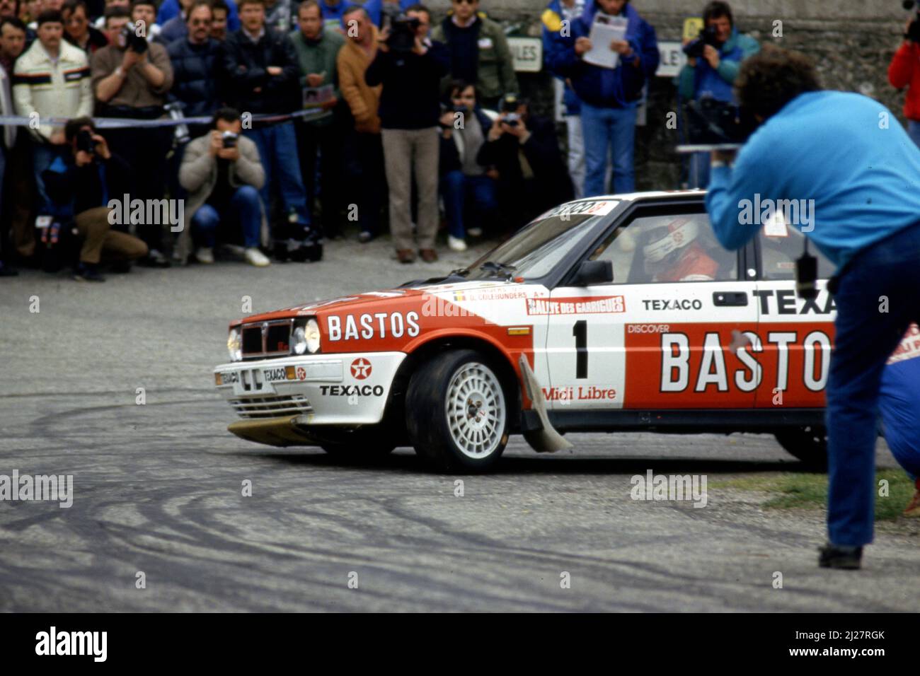Patrick Snijers (BEL) Dany Colebunders (BEL) Lancia Delta HF 4WD GrA ...