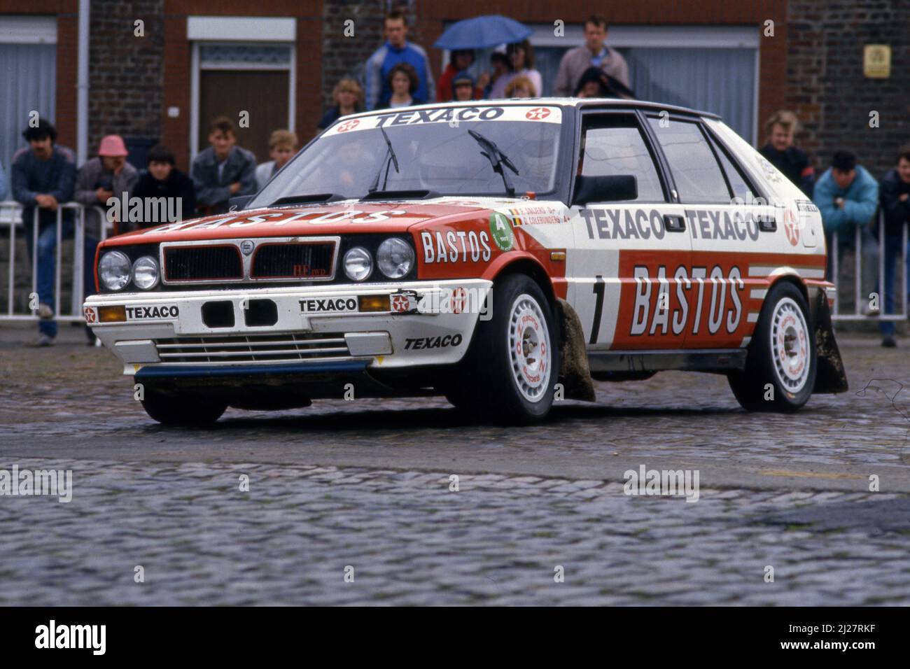 Patrick Snijers (BEL) Dany Colebunders (BEL) Lancia Delta HF 4WD GrA ...