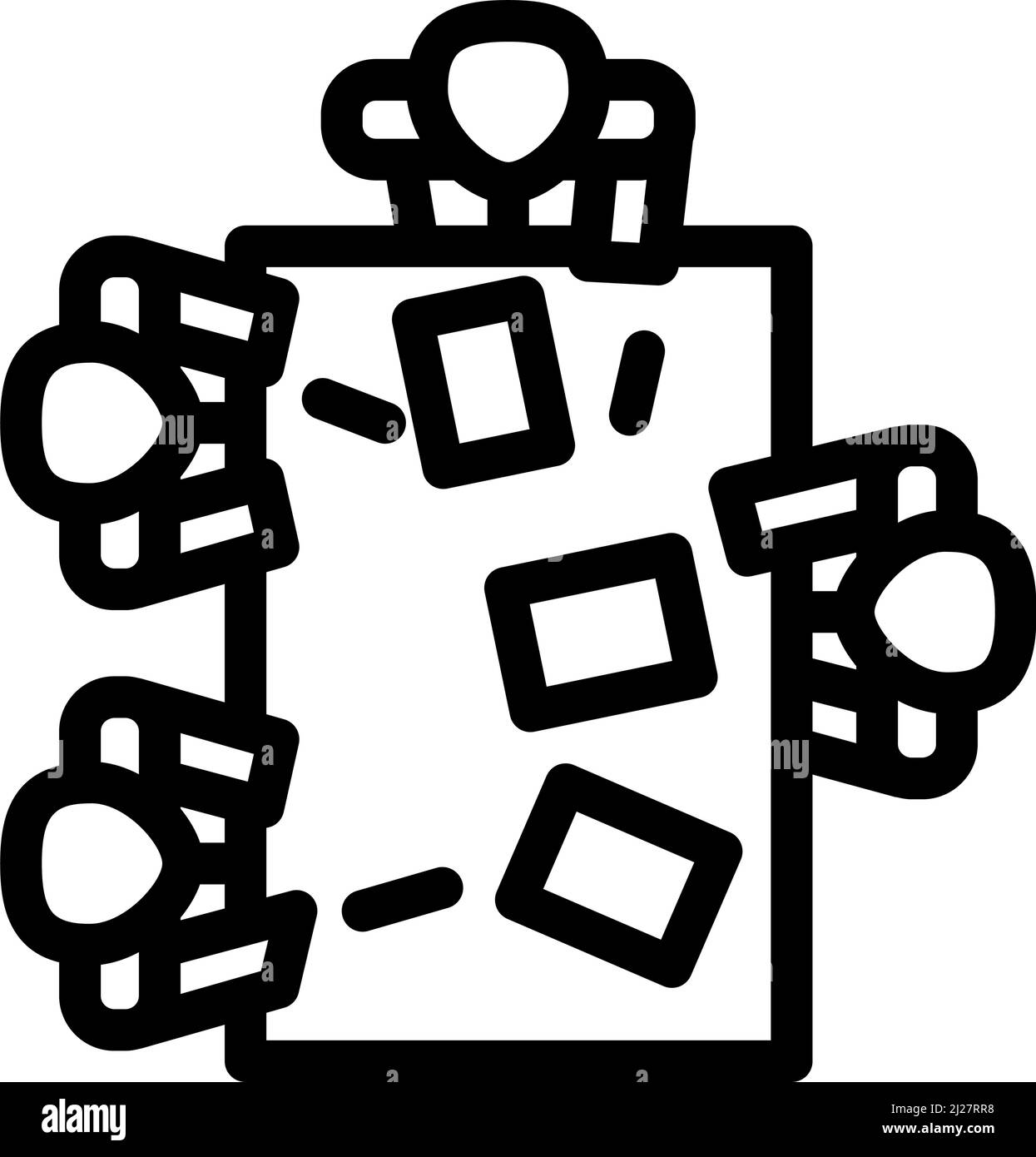 board director line icon vector illustration Stock Vector Image & Art ...