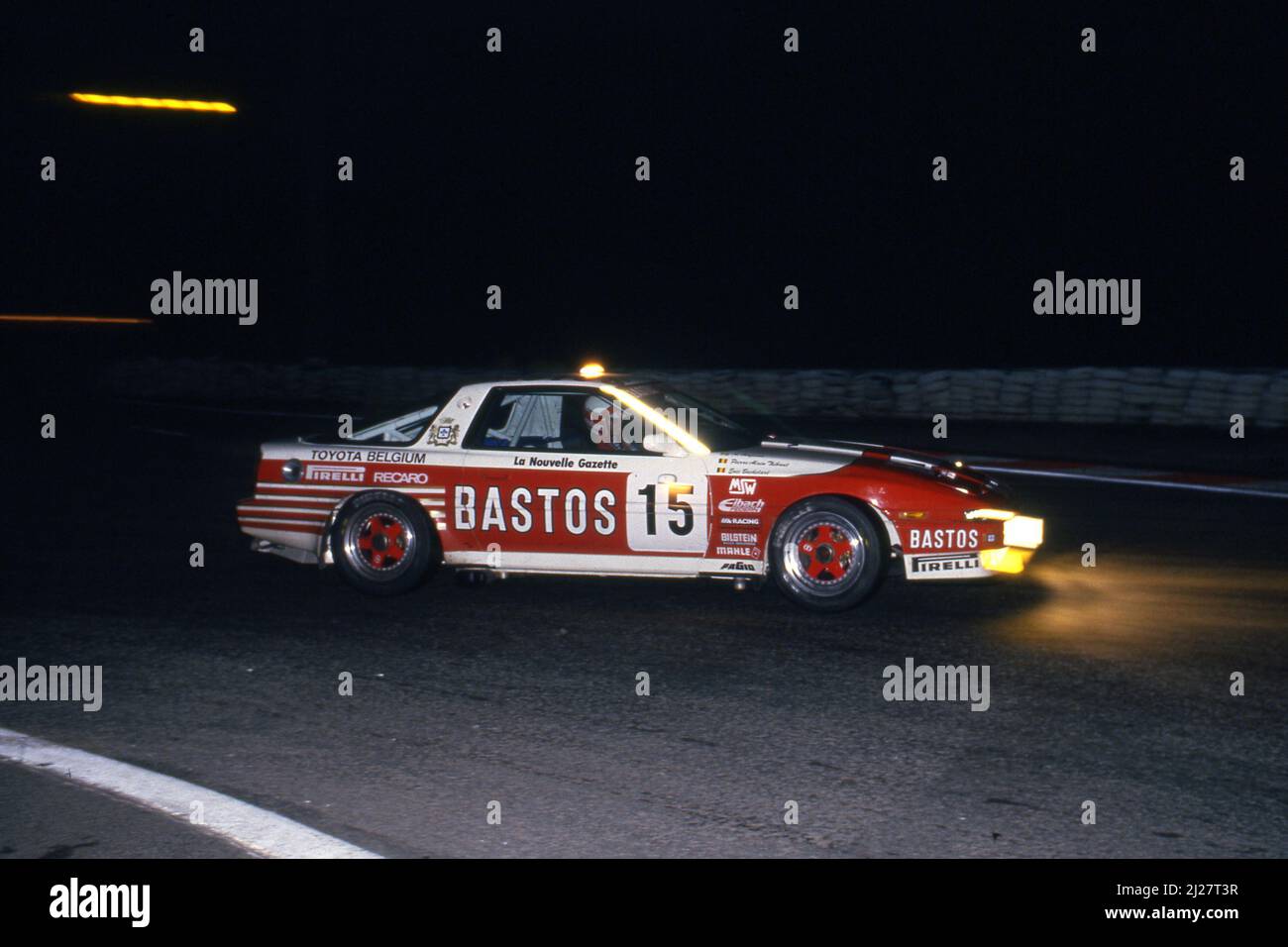 Anders Olofsson (SWE) Pierre Alain Thibaut (BEL) Eric Bachelart (BEL) Toyota Supra 3.0 Div3 ...