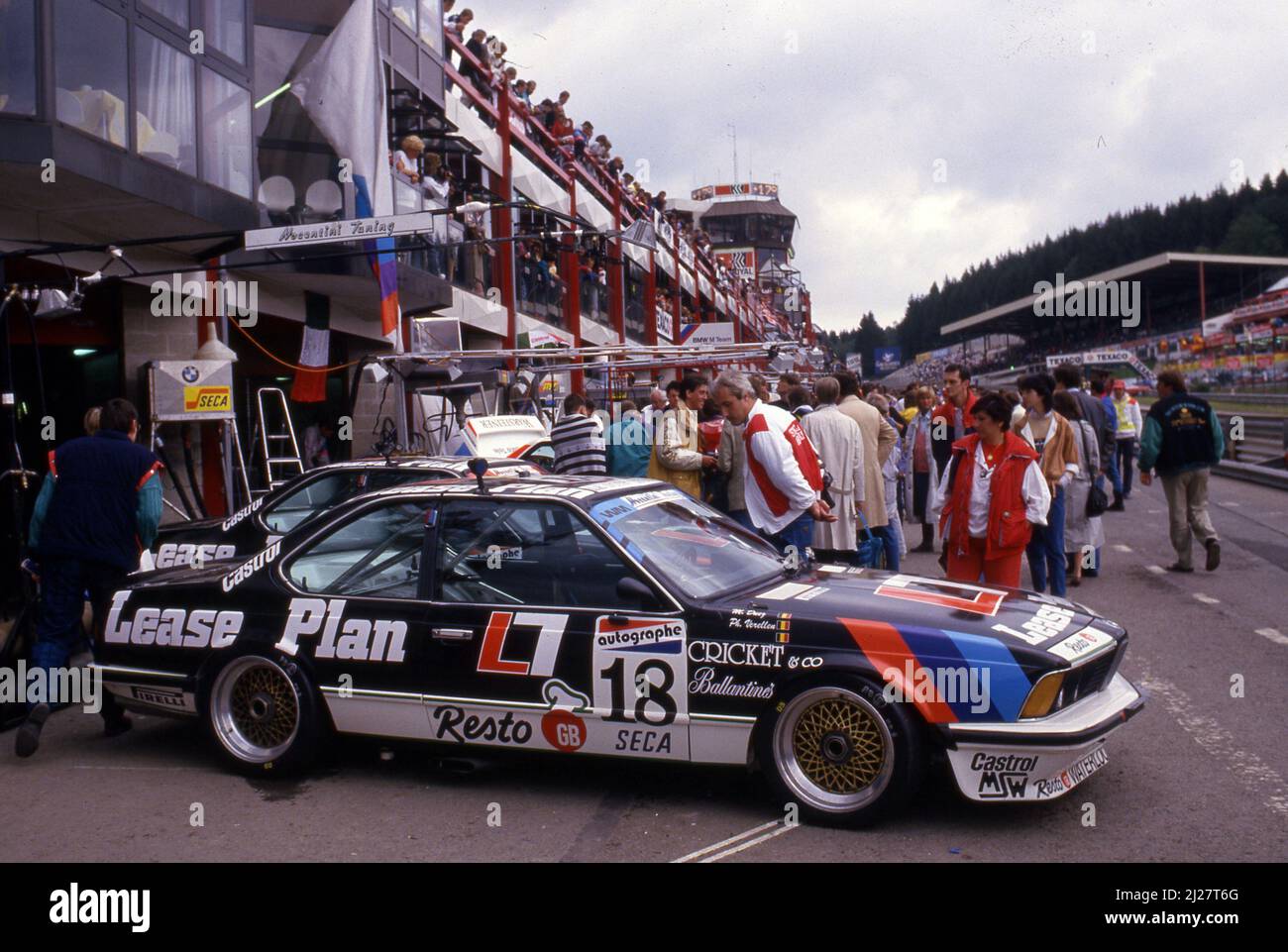 Philip Verellen (BEL) Marc Duez (BEL) Raijmond van Hove (BEL) Bmw 635 ...