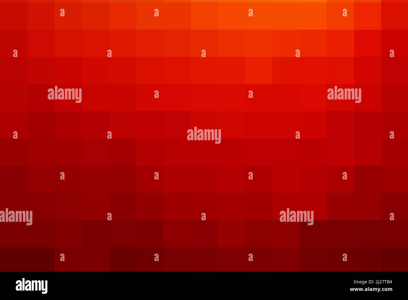 Gradient red background. Geometric texture of light red squares. Abstract grass backdrop. The ...