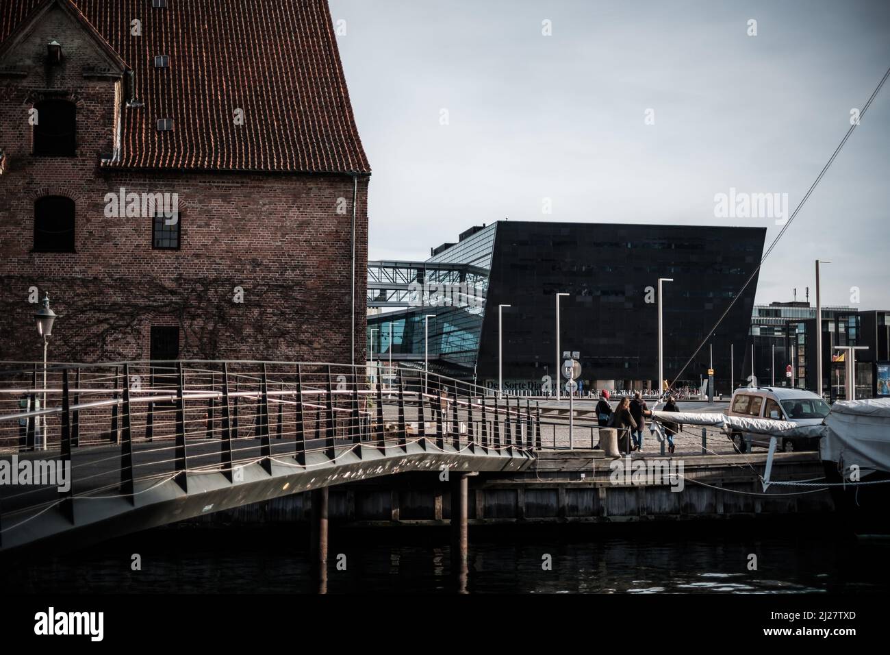 Pictures of daily life in Copenhagen, the capital city of Denmark Stock ...
