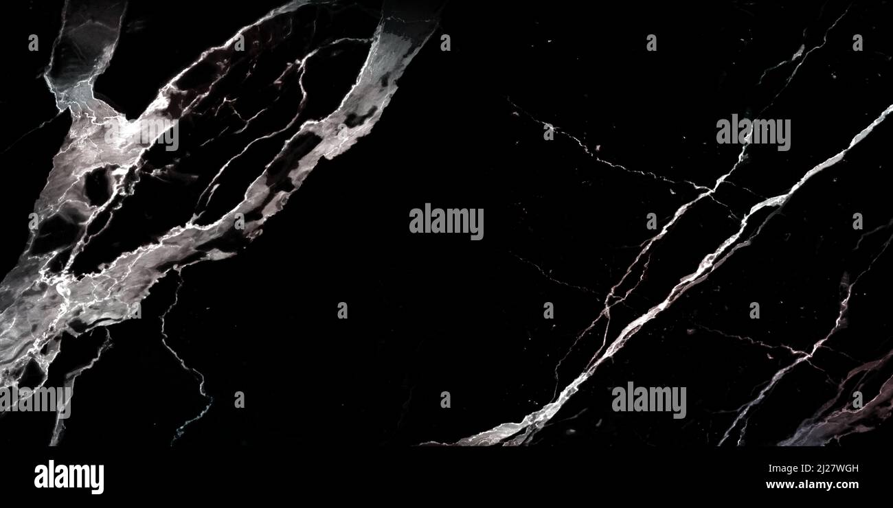 black marble, large matte porcelain stoneware. ceramic tiles Stock ...