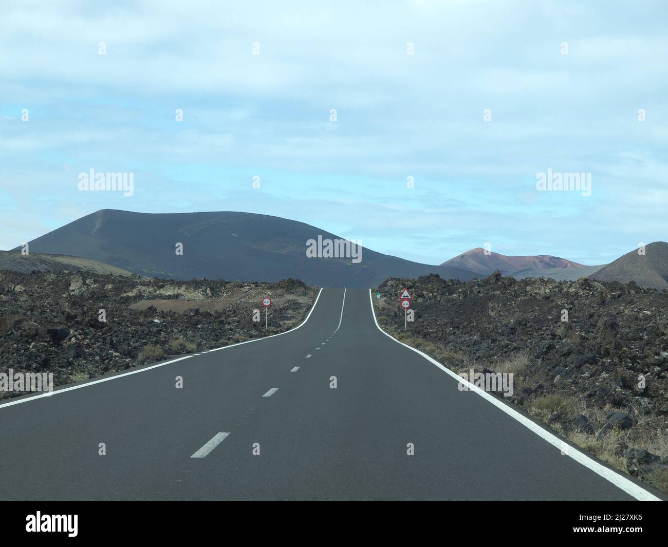 the spanish island of lanzarote Stock Photo - Alamy