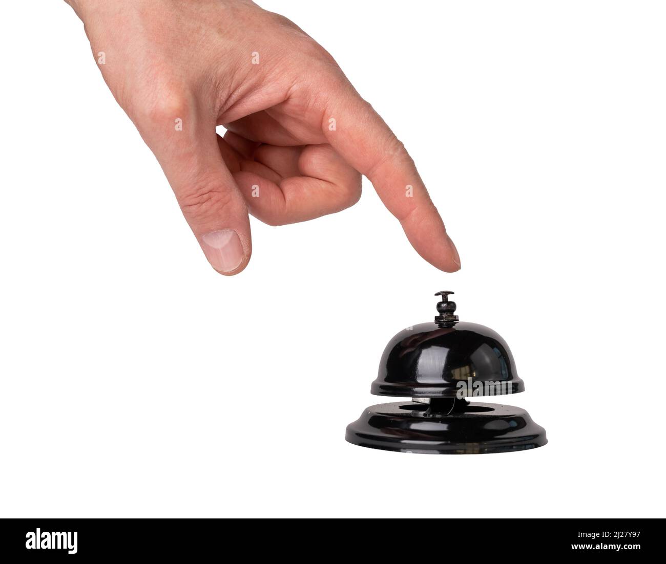 Cafe entrance bell Cut Out Stock Images & Pictures - Alamy