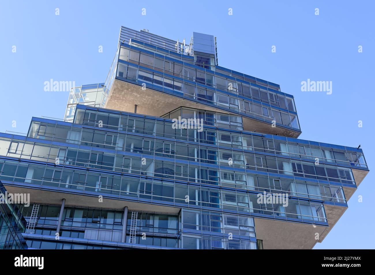 A high-rise office building in Hanover, Germany Stock Photo - Alamy