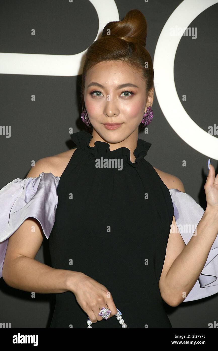 KPOP Singer LUNA attends "KPOP" A New Broadway Musical Press Conference ...