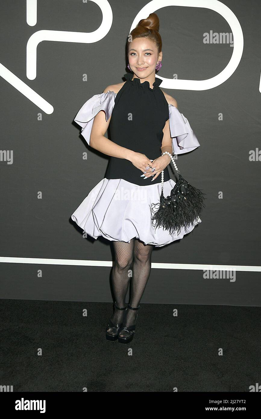 KPOP Singer LUNA attends "KPOP" A New Broadway Musical Press Conference ...