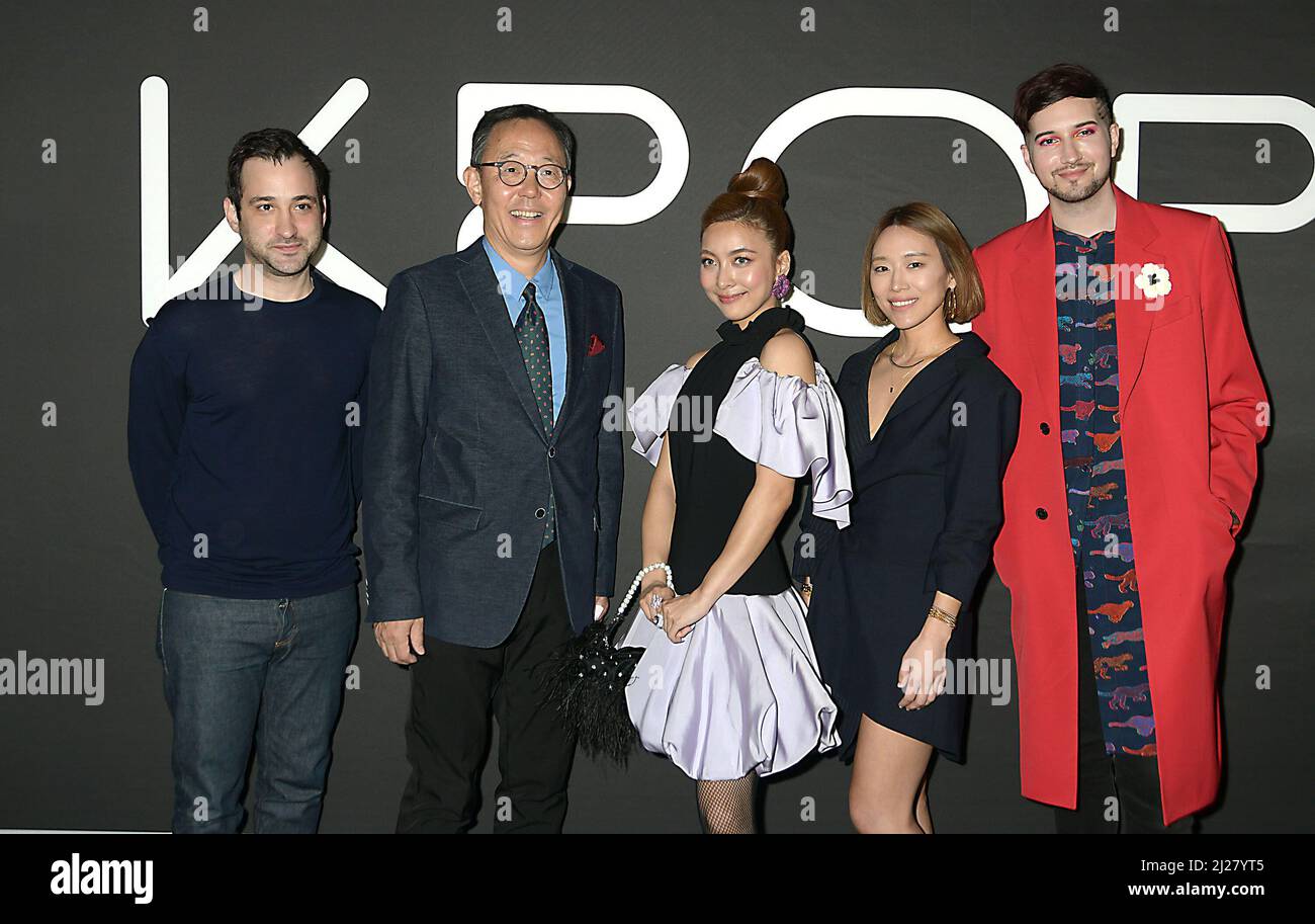 Ted Bergman, LUNA, Helen Park & Maz Vernon attends "KPOP" A New ...