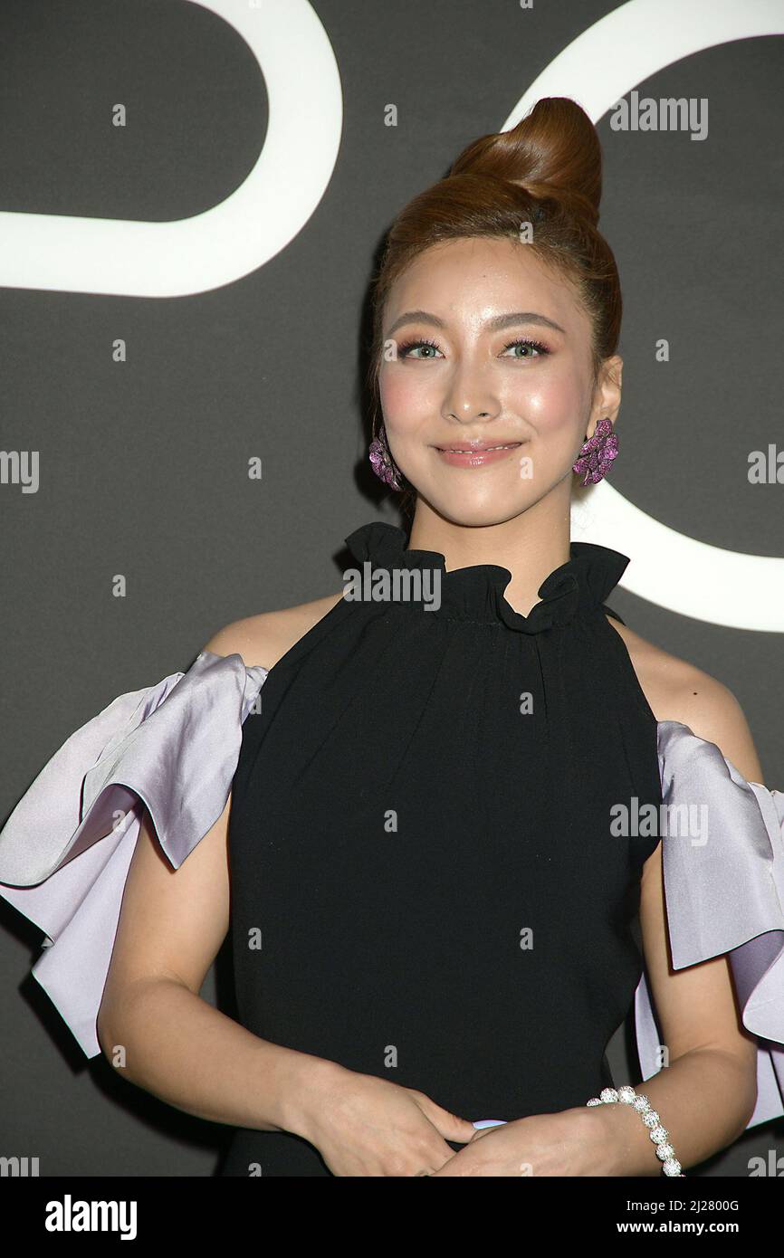 KPOP Singer LUNA attends "KPOP" A New Broadway Musical Press Conference ...