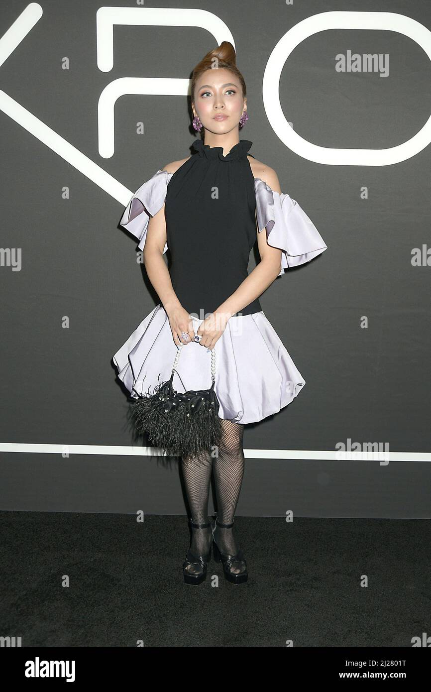 KPOP Singer LUNA attends "KPOP" A New Broadway Musical Press Conference ...