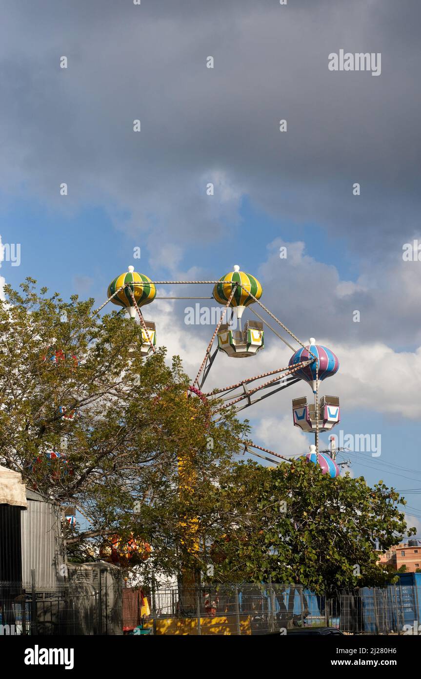 Fairground ride spinning wheel in hi-res stock photography and images ...