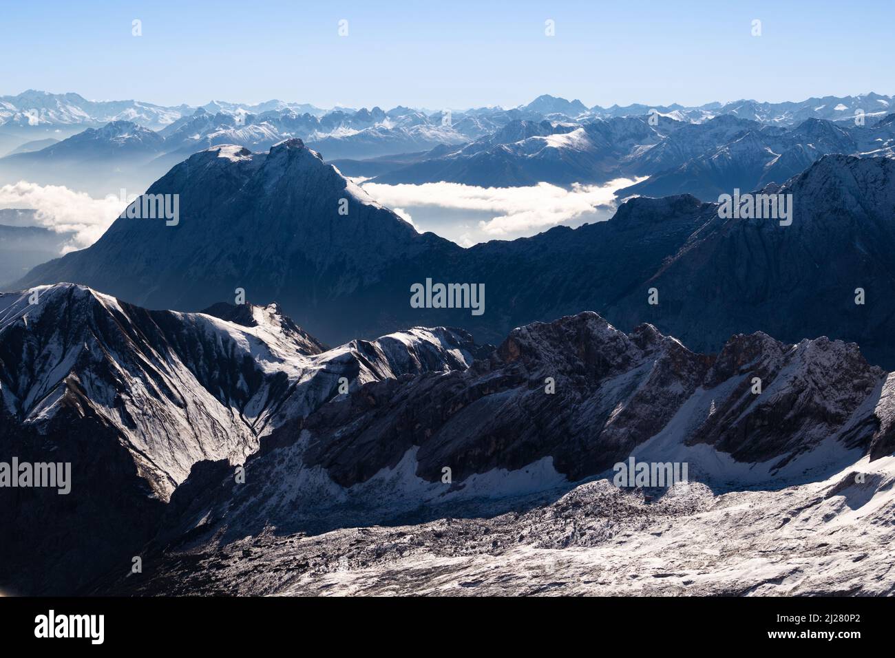 Zugspitze - Garmisch-Partenkirchen, Germany Stock Photo - Alamy