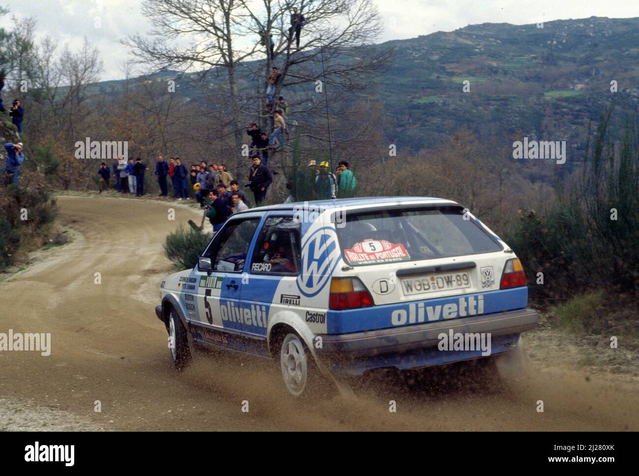Kenneth Eriksson (SWE) Peter Diekmann (GER) Volkswagen Golf Gti 16v GrA ...