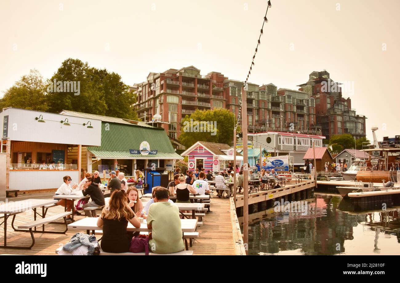 Fisherman's Wharf, Vancouver, British Columbia, Canada Stock Photo - Alamy