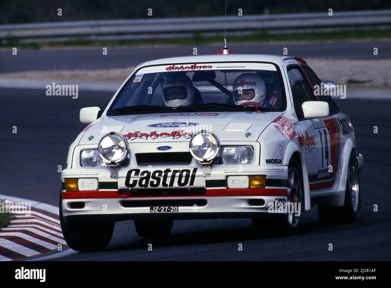 Joaquim Santos (POR) Miguel Oliviera (POR) Ford Sierra RS Cosworth GrA ...
