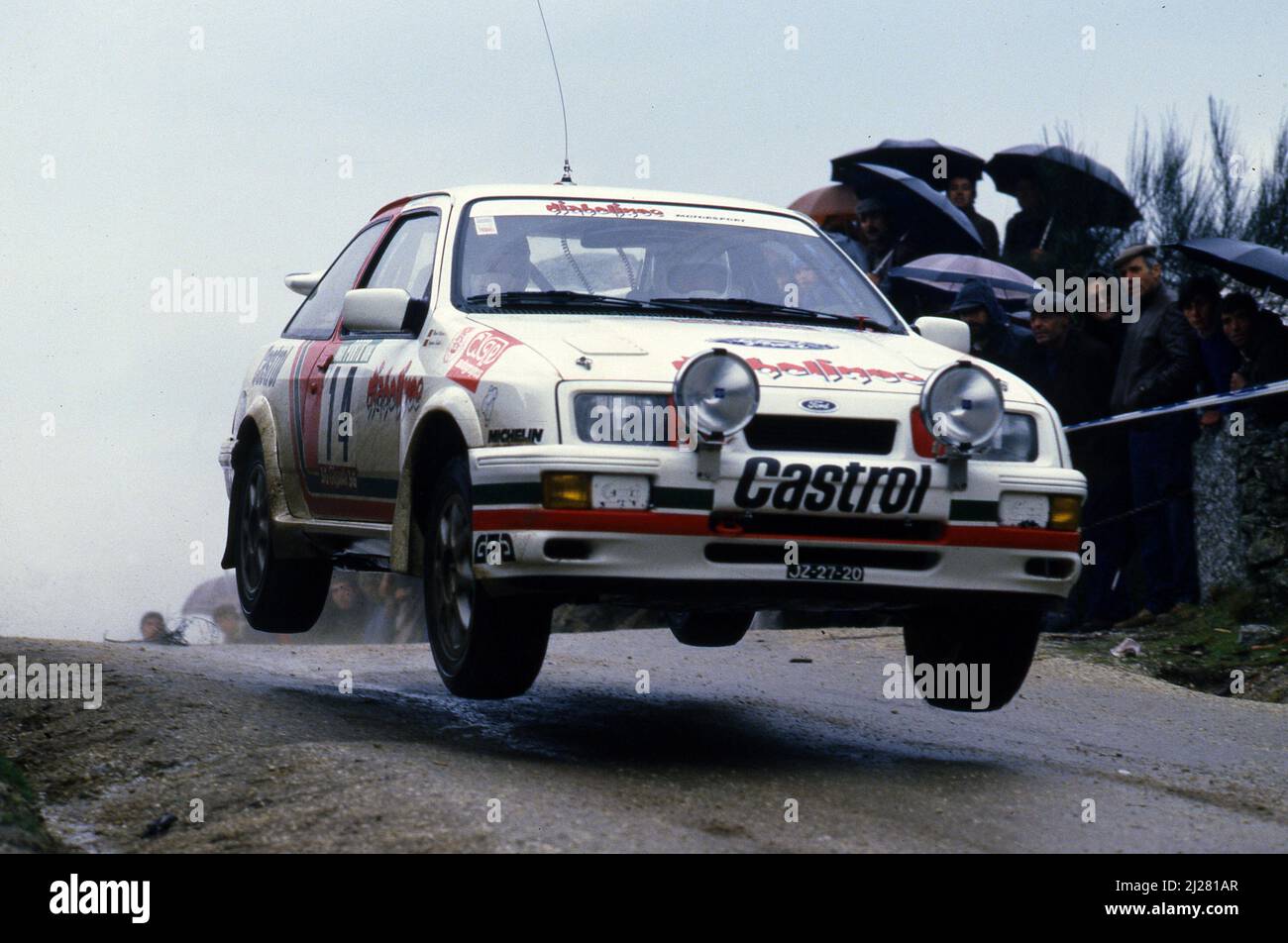 Joaquim Santos (POR) Miguel Oliviera (POR) Ford Sierra RS Cosworth GrA ...