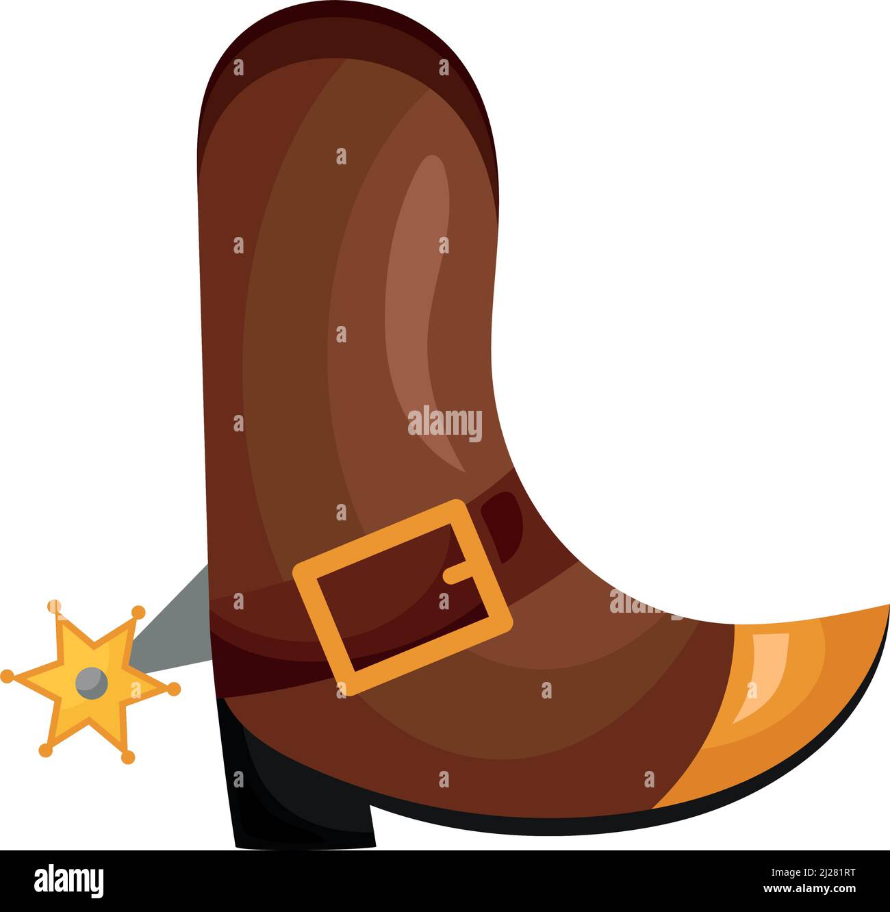 Old spurs Stock Vector Images - Alamy