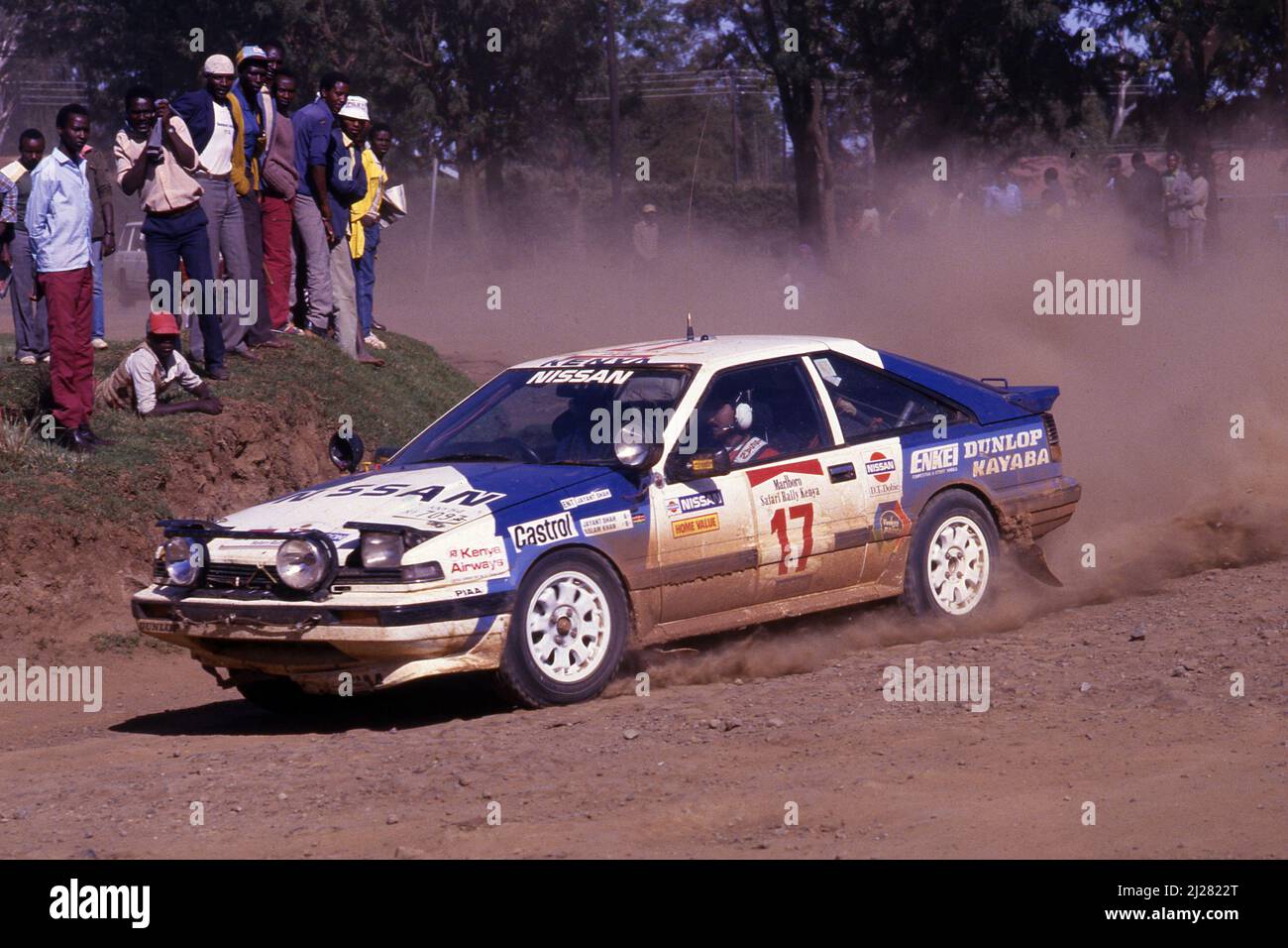 Jayant Shah (EAK) Aslam Khan (EAK) Nissan 200SX GrA Nissan Motorsports ...