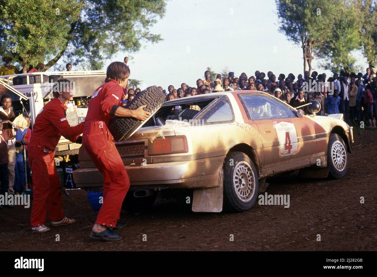 Lars Erik Torph (SWE) Benny Melander (SWE) Toyota Supra 3.0i GrA Toyota ...