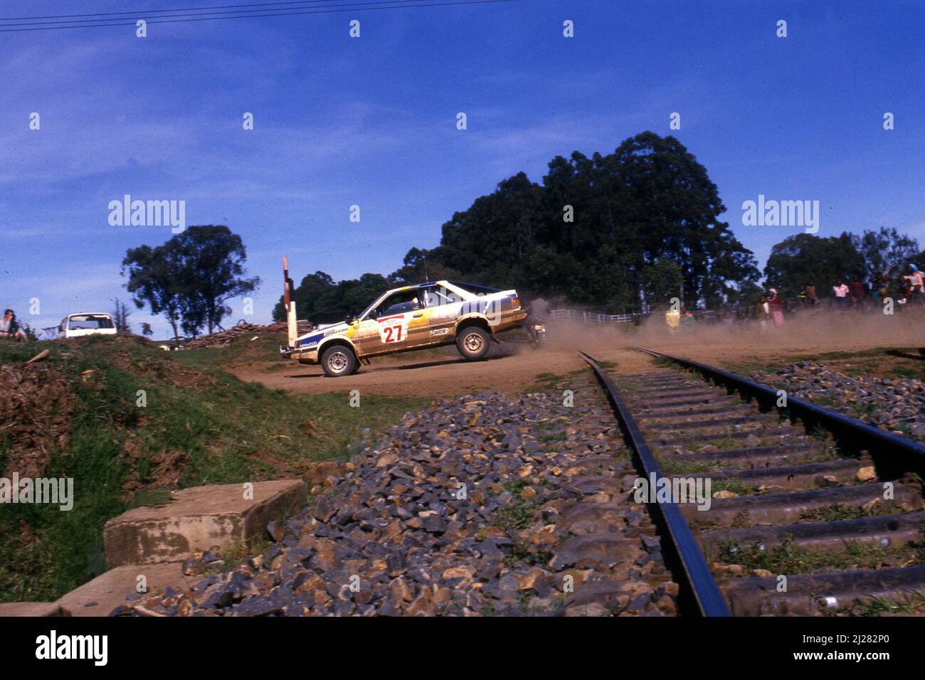 Frank Tundo (EAK) Quentin Thomson (EAK) Subaru Coupe'4WD Turbo GrA Fuji ...