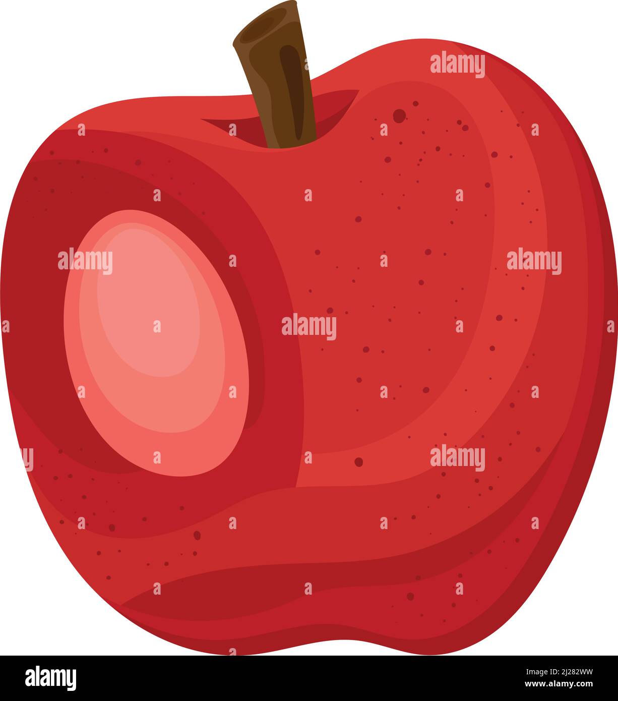 apple fresh fruit Stock Vector Image & Art - Alamy