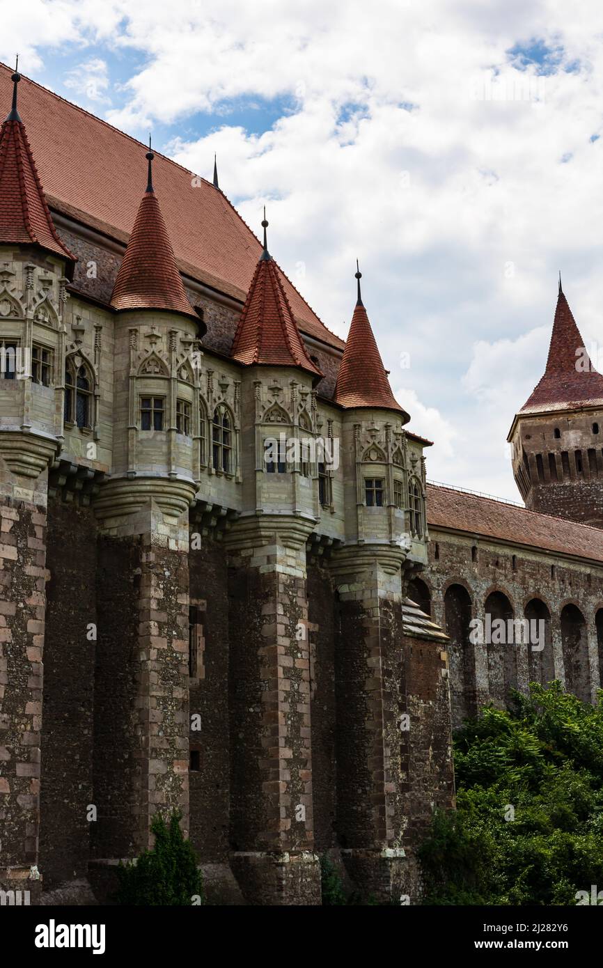 Corvin Castle, Hunyad Castle or Castelul Corvinilor is a gothic castle ...