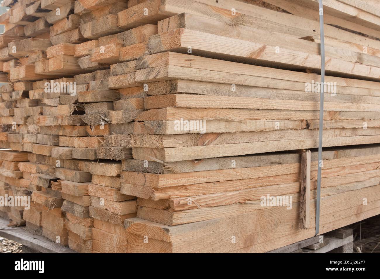 Wood lumber pile stack hi-res stock photography and images - Alamy