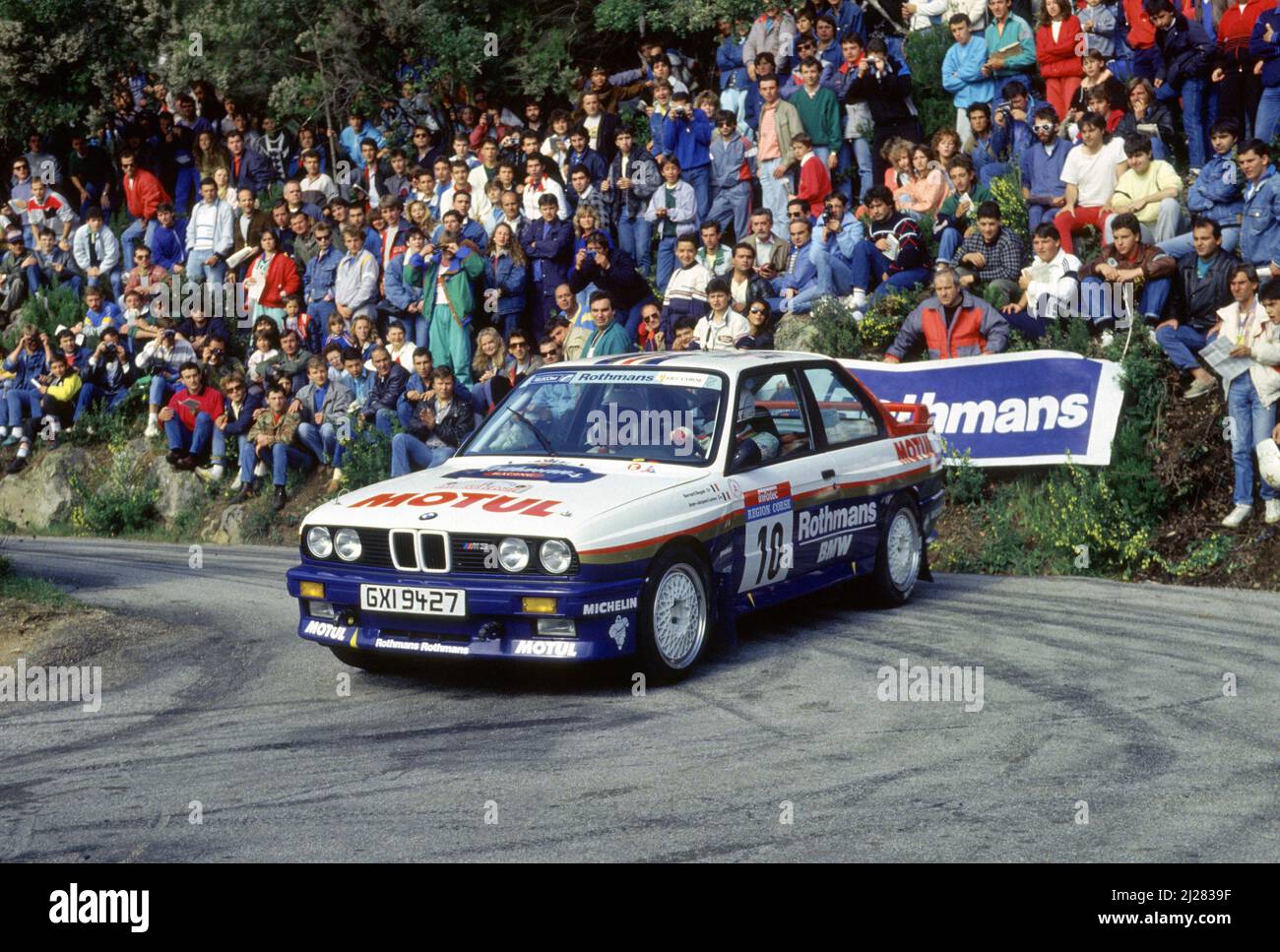 Bernard Beguin (FRA) Jean Jacques Lenne (FRA) Bmw M3 GrA Rothmans Bmw ...