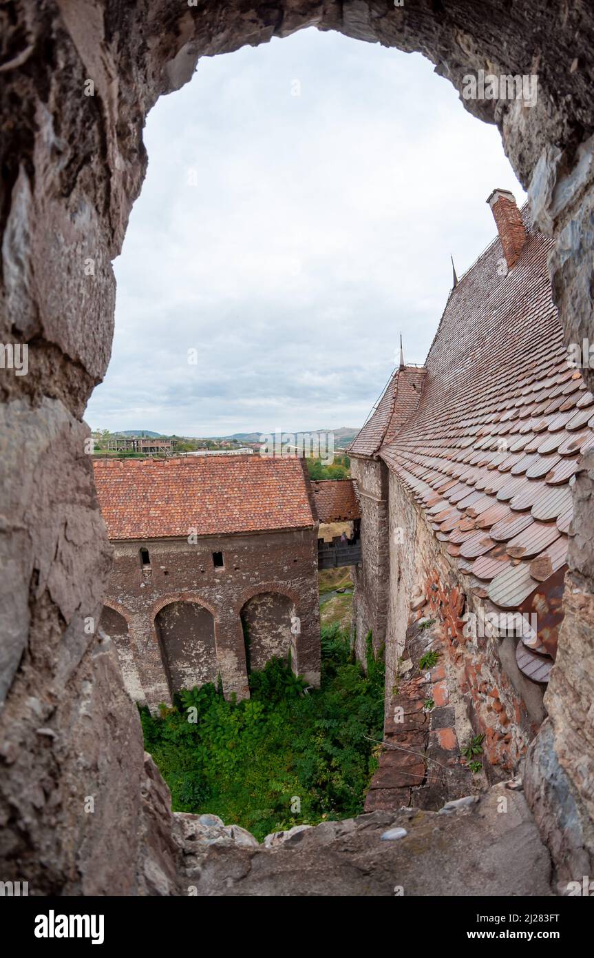 View through old embrasure hi-res stock photography and images - Alamy
