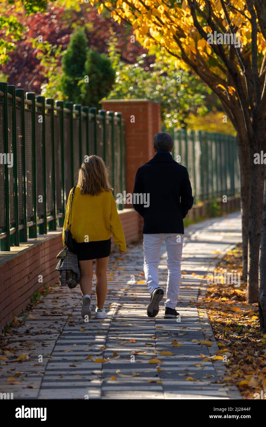 People walking on the street. Real people Stock Photo - Alamy