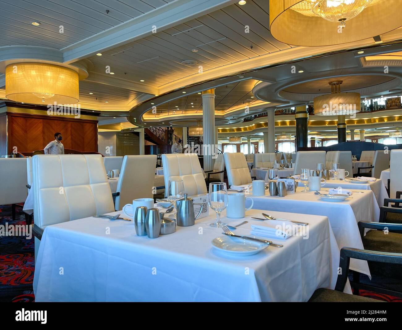 Orlando, FL USA - September 13, 2021: The Formal Dining Room on the ...