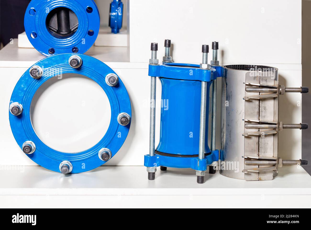 Equipment designed to block or pass the flow of liquid, water fittings ...