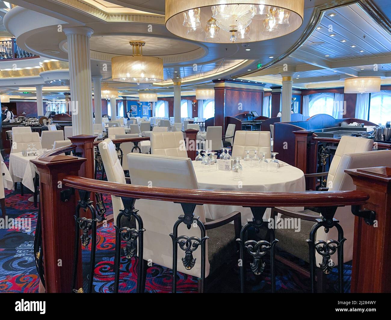 Orlando, FL USA - September 13, 2021: The Formal Dining Room on the ...