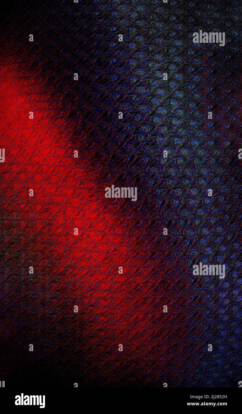 ABSTRACT ART: Falling Red Stock Photo - Alamy